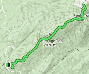 Peels Top via Unicoi Mountain Trail: 15 Reviews, Map - Tennessee ...