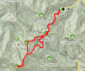 Mount Nabewari - Mount Odake - Mount Mitake Loop - Tokyo, Japan | AllTrails
