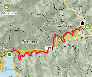 奥多摩むかし道: 奥多摩駅 - 奥多摩湖 | Mappa, Guida - Tokyo, Japan | AllTrails
