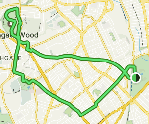 Finsbury Park to Highgate Wood Circular: 210 foto's - London, Engeland ...