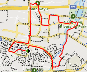 Seletar Hill - Sungei Punggol - Aerospace Loop - Central, Singapore ...