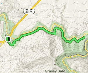 Balsam Gap, Standing Rock, and Village of Saurock Overlooks: 133 ...