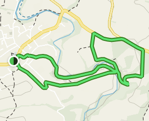 Cleobury Mortimer and River Rea Circular, Shropshire, England - Map ...