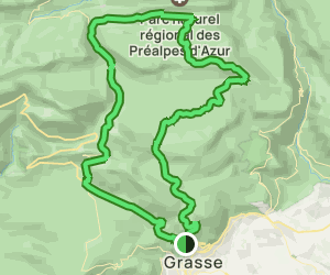 Grasse - Col du Clapier - Homme de Calern: 2 Reviews, Map - Alpes ...