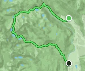 Ediza Lake, Minaret Lake and Devils Postpile from Agnew Meadows: 39 ...