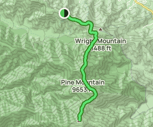 Mount San Antonio via Pacific Crest Trail and North Backbone Trail ...