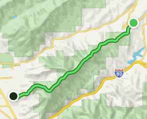 Emigration Canyon Ridgeline Trail to East Bench Preserve Trailhead: 17 ...