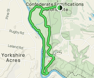 Confederate Fortifications Site and Bull Run loop: 186 foto's ...