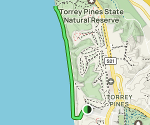 Torrey Pines via Gliderport and Black's Beach Trail: 749 Reviews, Map ...