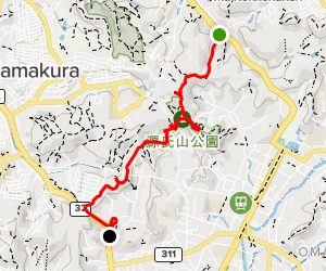 Kita-Kamakura Station - Kuzuharaoka-Daibutsu Hiking Course | Mappa ...