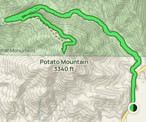 Potato Mountain Wilderness Trail: 3540 Reviews, Map - California ...