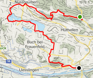 Kartause Ittingen via Seebachtal | Map, Guide - Thurgau, Switzerland ...