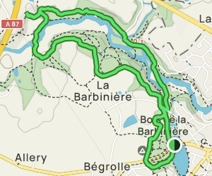 Étang de la Pinsonnière - Viaduc de Barbin via La Batellerie: 17 ...