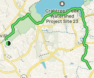 Crabtree Creek to Black Creek Greenway: 137 Reviews, Map - North ...