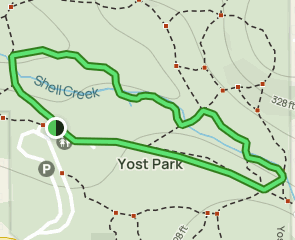 Sword Fern, Shell Creek, and Yost to Pine Ridge Loop: 51 Reviews, Map ...