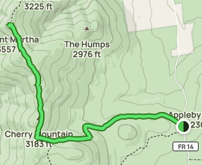 Mount Martha via Cherry Mountain Road: 77 Reviews, Map - New Hampshire ...