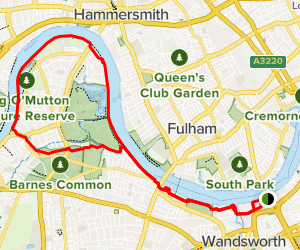 Wandsworth Bridge, Putney and Barnes Circular - London, England | AllTrails