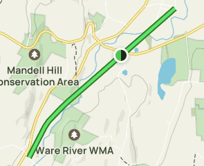 Mass Central Rail Trail: Hardwick to Creamery Rd, Massachusetts - 85 ...