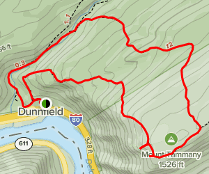 Mount Tammany: Red Dot and Blue Dot Loop Trail - New Jersey | AllTrails
