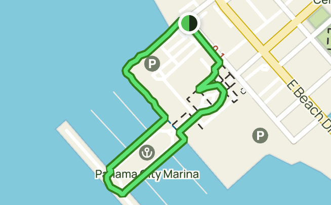 Panama City Area Map