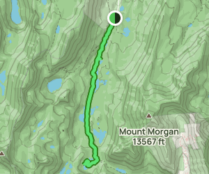 Little Lakes Valley to Gem Lakes: 1617 Reviews, Map - California ...