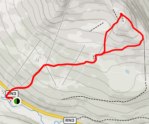 Cerro Castor vía Sendero Pájaro Carpintero | Mapa, Roteiro - Tierra Del ...