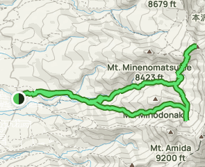 Mount Iodake - Gyoja Goya - Minoto Loop: 0 Reviews, Map - Nagano, Japan | AllTrails