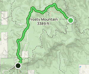 Len Foote Hike Inn to Amicalola Falls via Appalachian Approach Trail ...