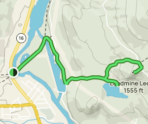 Mascot Pond and Leadmine Ledge via Mahoosuc Trail | Map, Guide - New ...