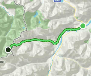 Via Alpina Roter Weg, Etappe 49: Weißenbach am Lech - Prinz-Luitpold ...