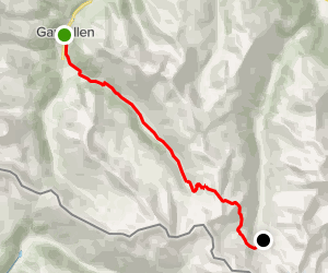 Via Alpina Roter Weg, Etappe 63: Gargellen - Tübinger Hütte ...