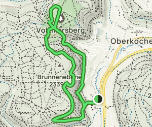 Oberkochen Circular No. 4 | Map, Guide - Baden-Württemberg, Germany ...