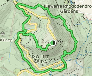 Mount Keira Summit and Ring Track | Map, Guide - New South Wales ...