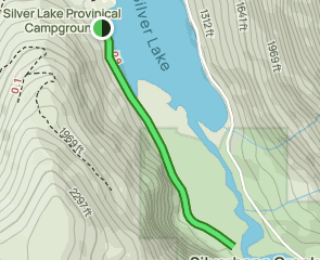 Silver Lake Provincial Park Trail: 0 foto - Columbia Britannica, Canada ...