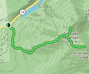 Cascade Mountain and Porter Mountain via Cascade Mountain Trail: 6306 ...