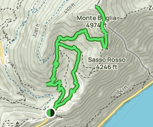 Brè - Sasso Rosso - Monte Boglia | Map, Guide - Ticino, Switzerland ...