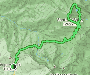 Santa Fe Baldy and Lake Katherine Loop: 60 Reviews, Map - New Mexico ...