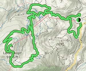Vom Burtschasattel zum Loischkopf: 3 Reviews, Map - Vorarlberg, Austria ...
