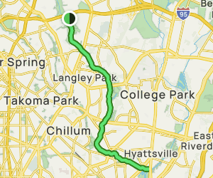 AllTrails | Rachel Carson Greenway Trail: Oakview to Melrose Park: 77 ...
