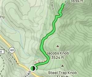 Preachers Rock from Woody Gap Recreational Area: 2327 Reviews, Map ...