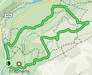 Stephens State Park Orange, White and Pots N Pans Loop, New Jersey ...