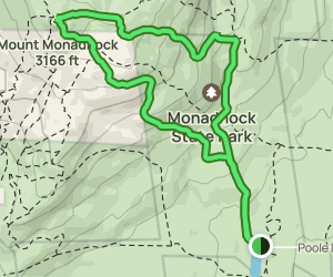 Mt. Monadnock via Cascade, Red Spot, Pumpelly, and White Cross Trail: 6 ...