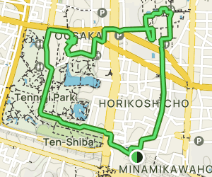 Tennoji Park - Isshinji Temple - Shitennoji Temple Loop | Mappa, Guida ...