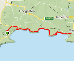 Freshwater Bay to Manorbier Castle - Pembrokeshire, Wales | AllTrails