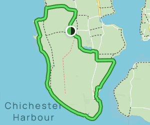 Chidham Peninsula Coastal Circular: 138 Reviews, Map - West Sussex ...