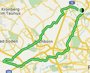 Rund um Riedberg - Eschborn - Oberliederbach: 1 Reviews, Map - Hesse ...