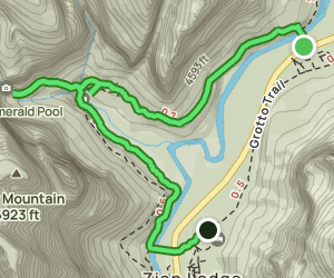 Kayenta Trail to the Emerald Pools and Zion Lodge: 3408 Reviews, Map ...