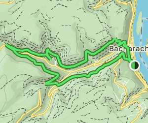 Bacharach auf der Stahlberg Schleife: 15 Reviews, Map - Rhineland ...