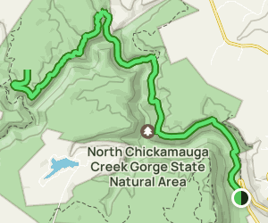 Cumberland Trail: North Chickamauga Creek Section: 308 Reviews, Map ...