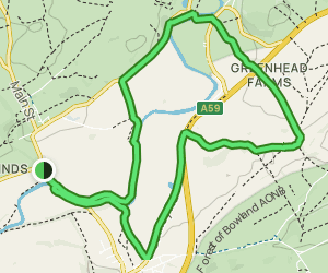 Grindleton, Chatburn, Sawley Circular: 56 Reviews, Map - Lancashire ...